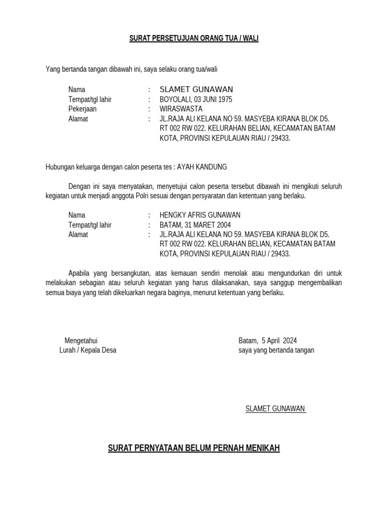 Bintara 2024 Baru 1 | PDF