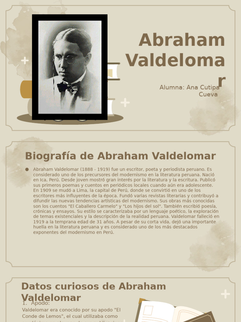 Abraham Valdelomar | PDF