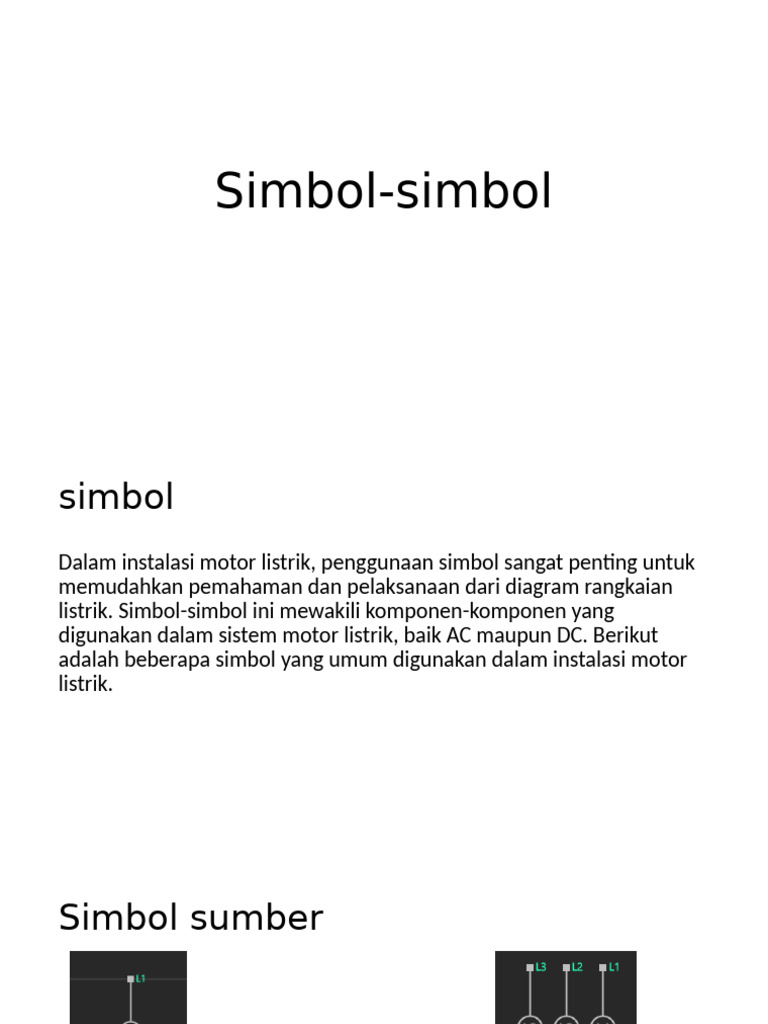 Simbol Simbol | PDF