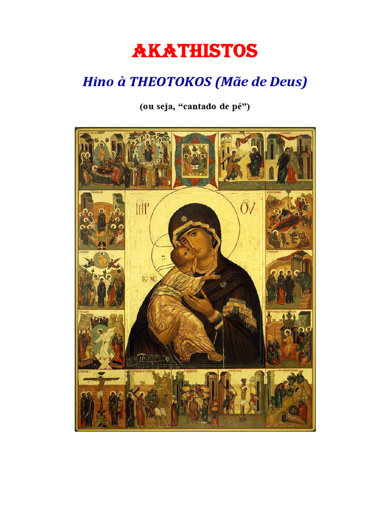 Akathistos 2 Semana - 240223 - 182307 | PDF