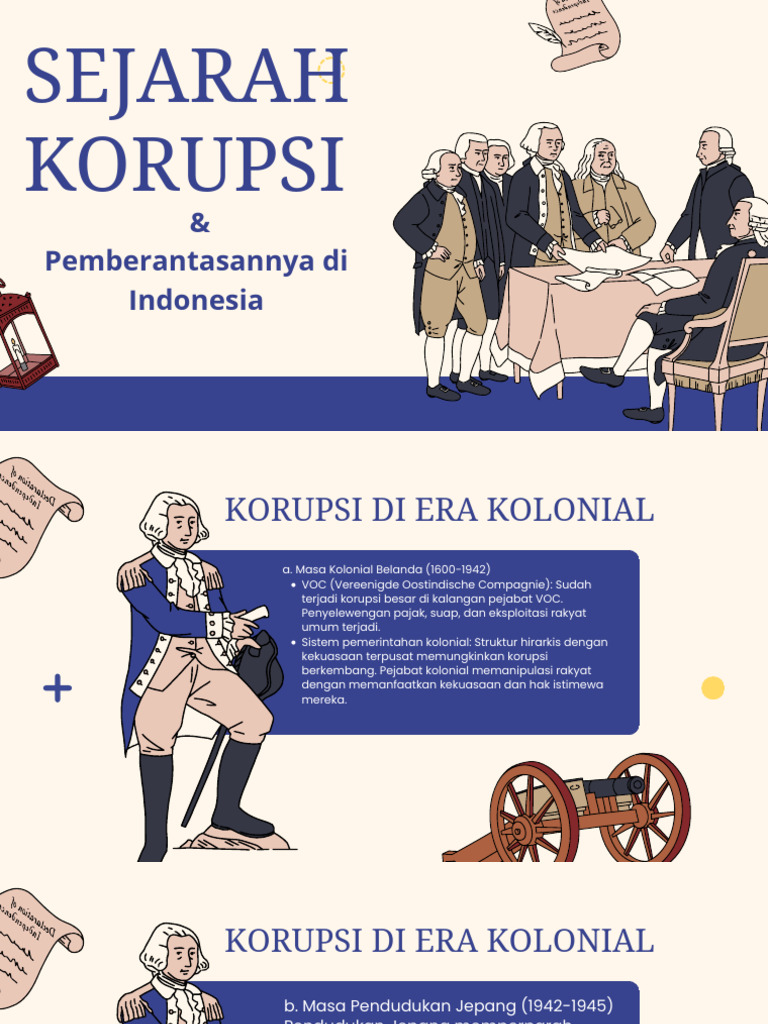 Sejarah KORUPSI | PDF