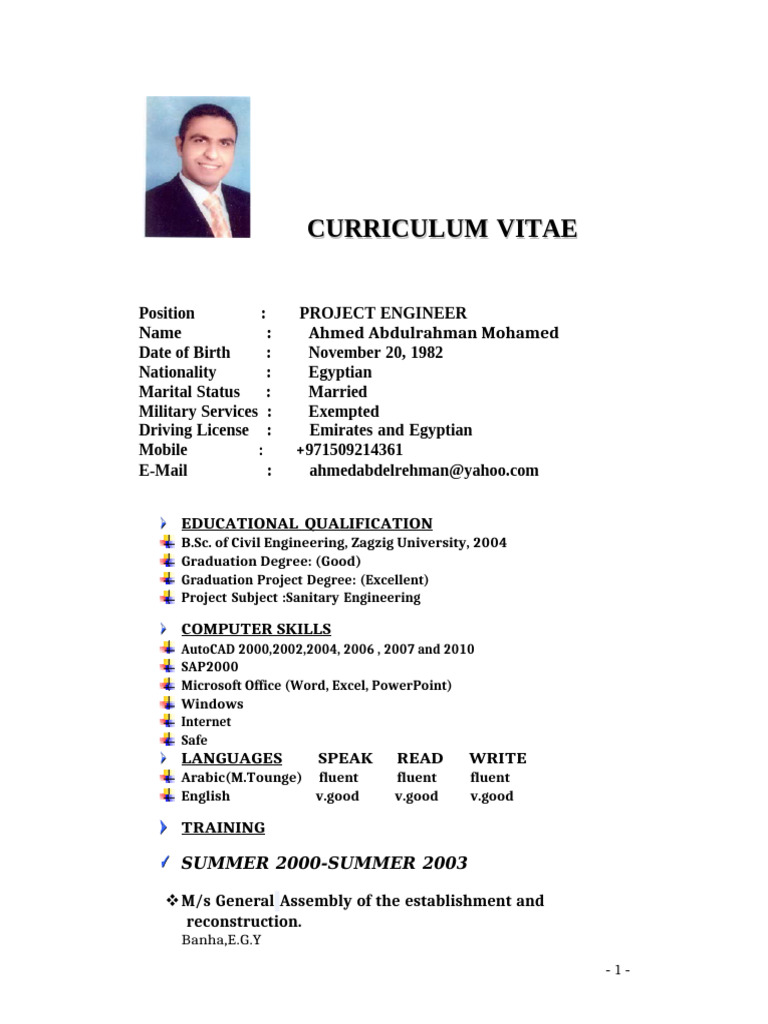 Curriculum Vitae | PDF
