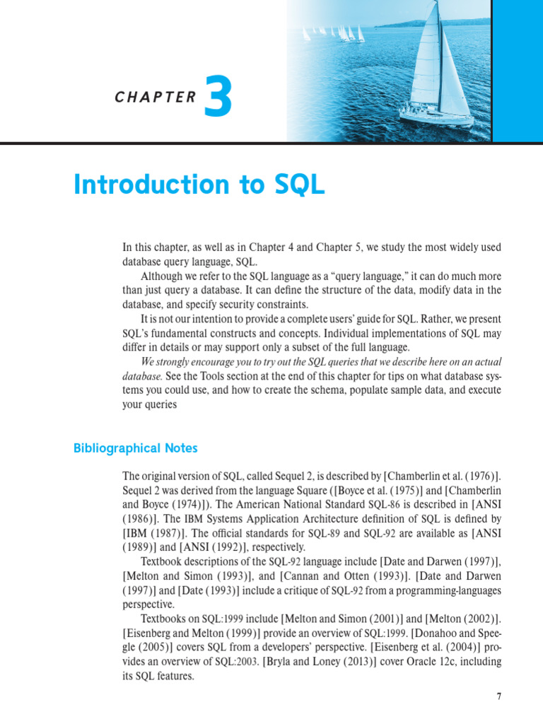 Introduction To SQL | PDF