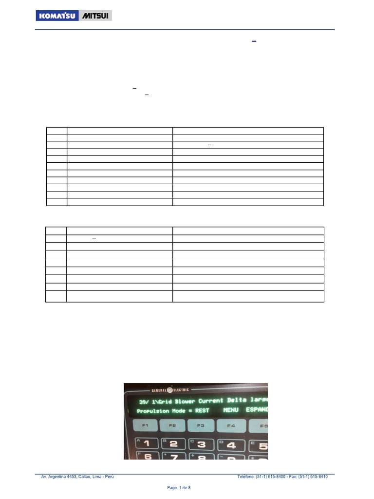 ITSM - 115 - 19 - CV - 930E - K338 - Evento de Motor Blower | PDF