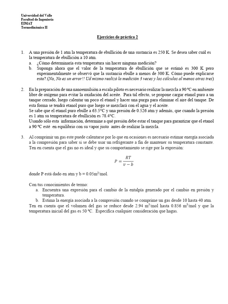 Ejercicios Practicar 2 | PDF