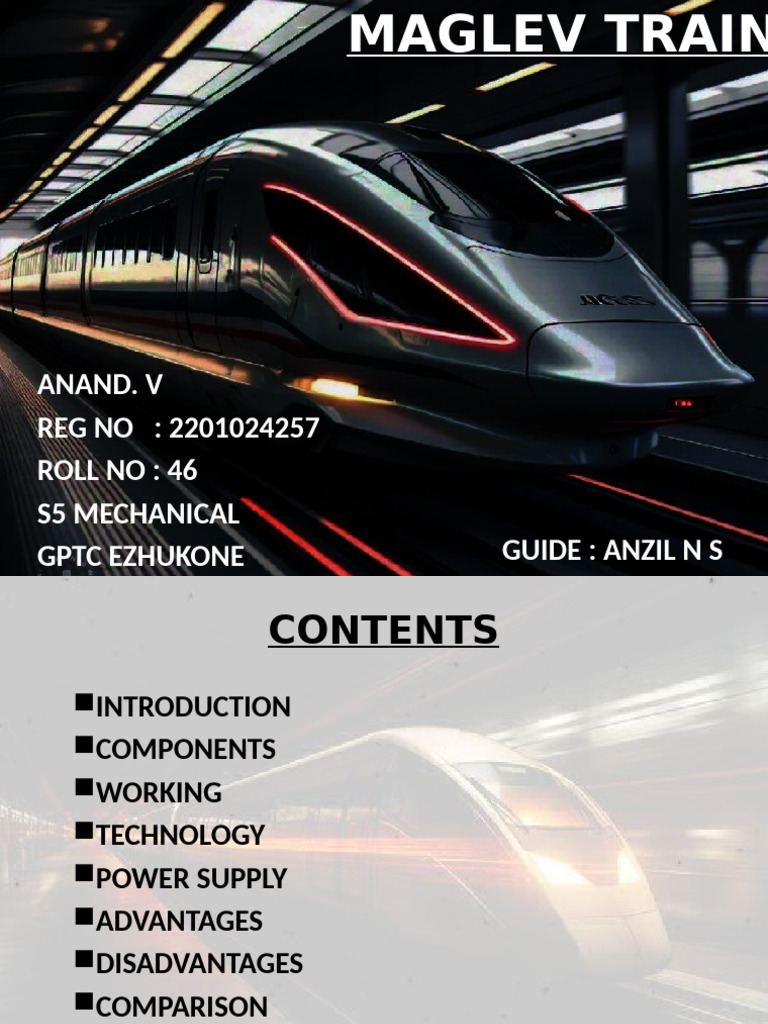 Maglev Train21322 | PDF