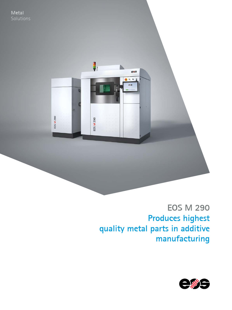 Eos System Data Sheet Eos M 290 en | PDF