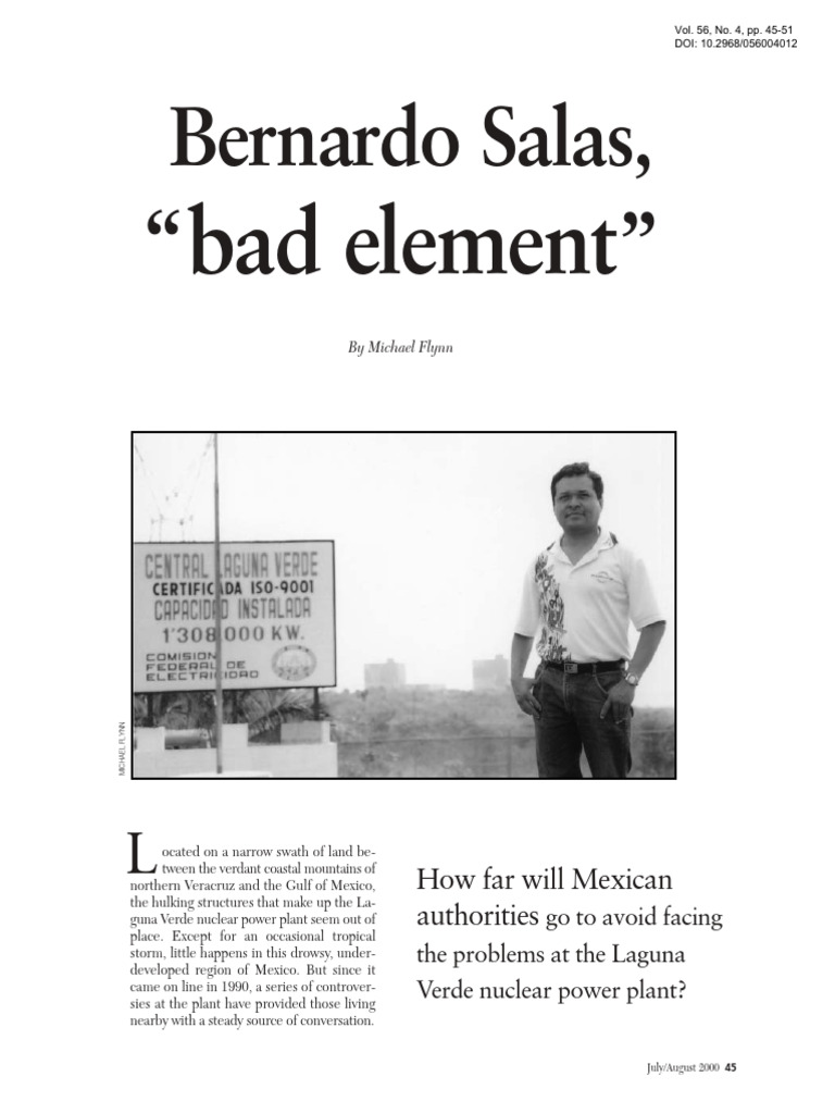 Bernardo Salas: Bad Element | PDF