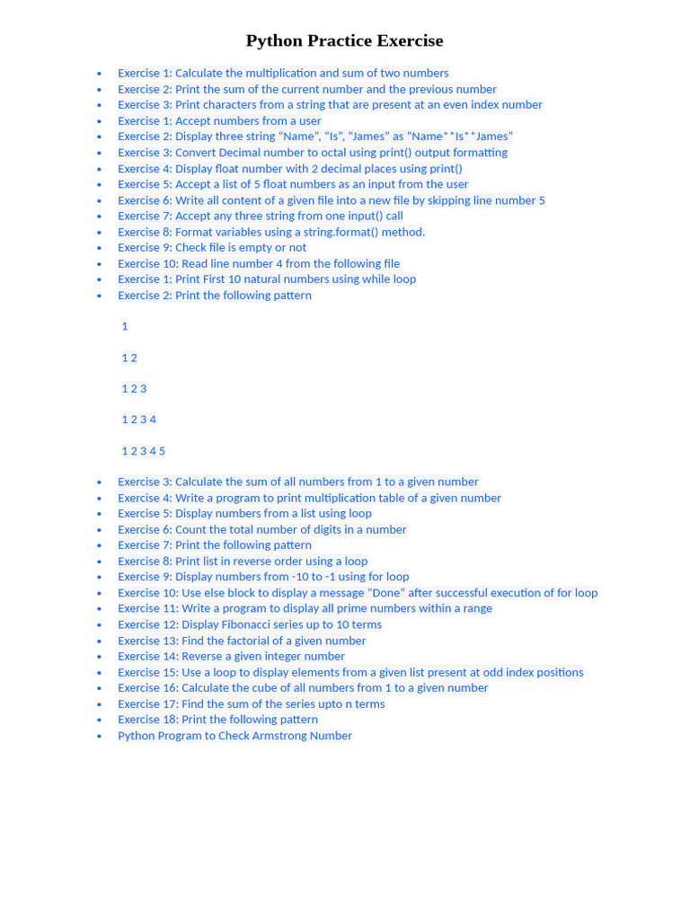 Python Practical | PDF