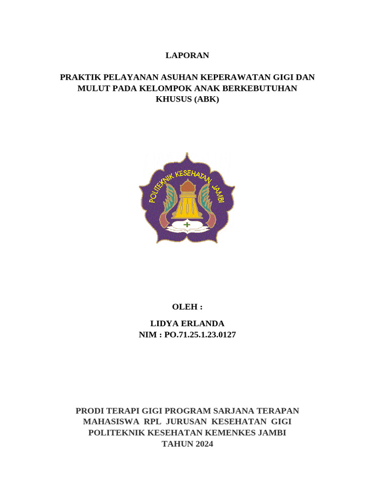 LPRN Praktik Abk Binaan Lidya | PDF