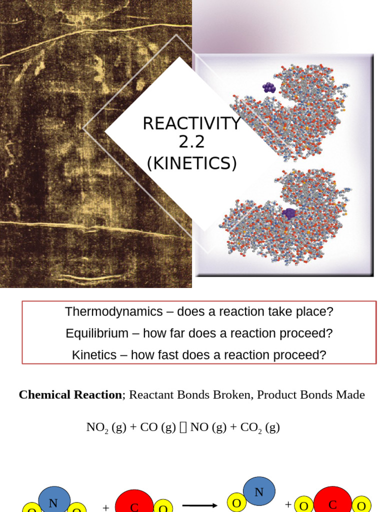 1 Intro To Kinetics | PDF
