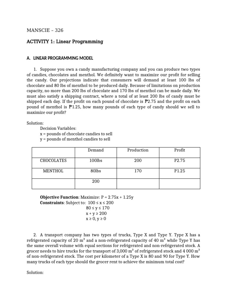 Activity 1 Manscie-326 | PDF