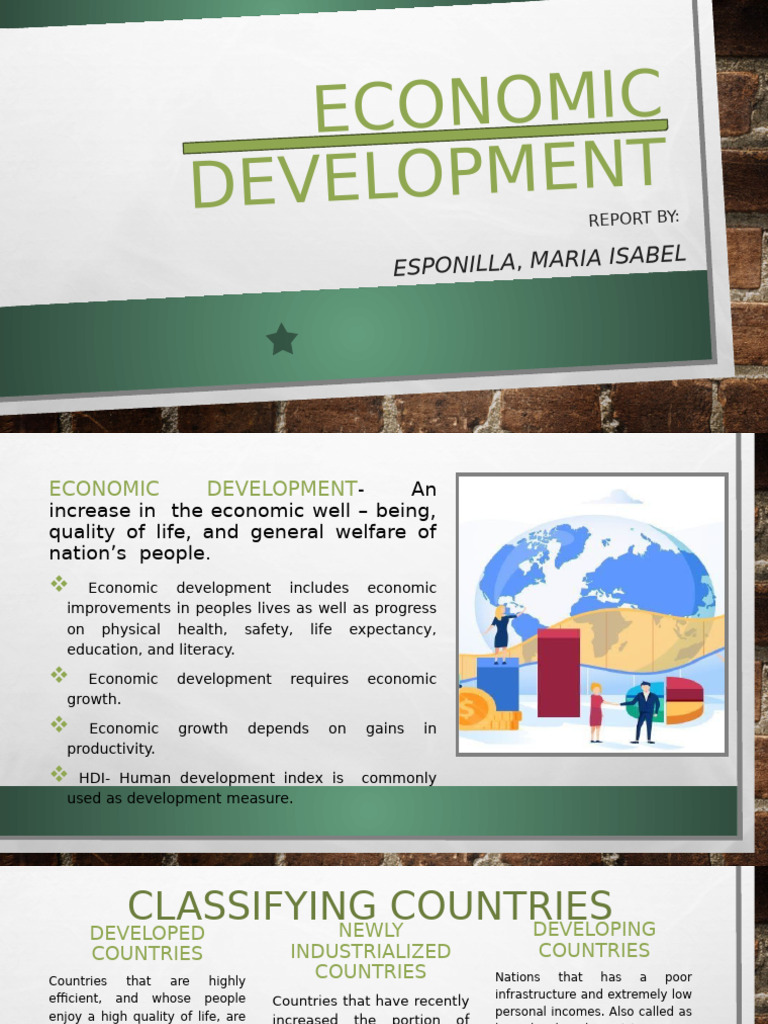 Economic Development | PDF