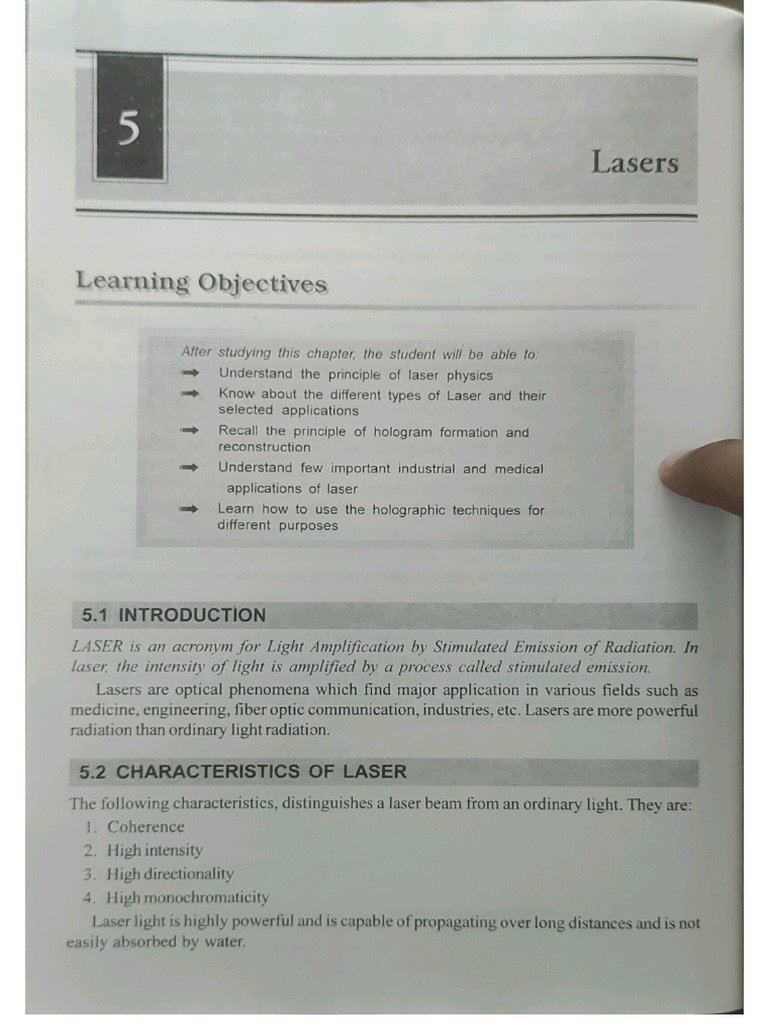 24_Physics - LASER | PDF