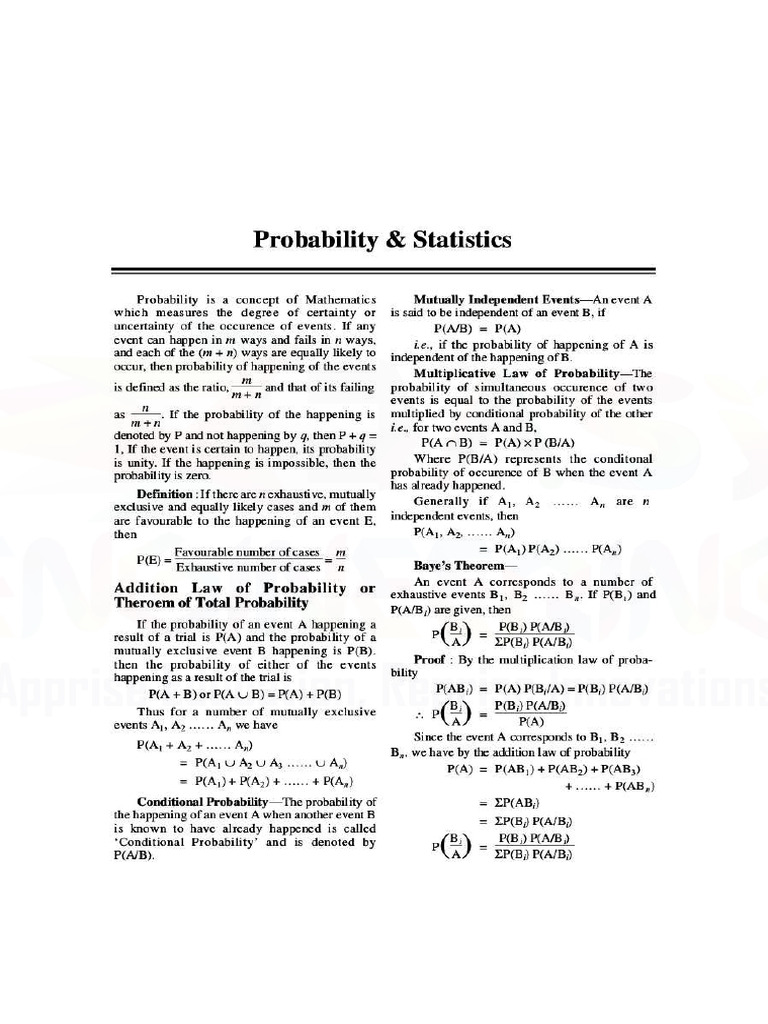 Probability | PDF