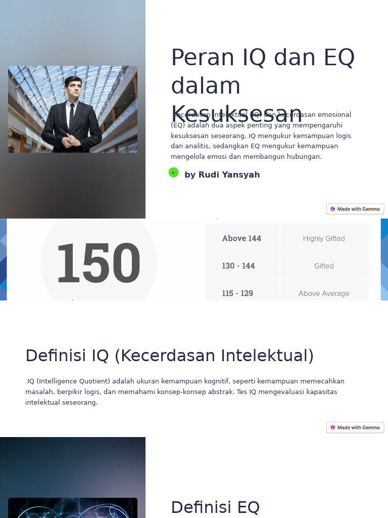 Peran-IQ-dan-EQ-dalam-Kesuksesan | PDF