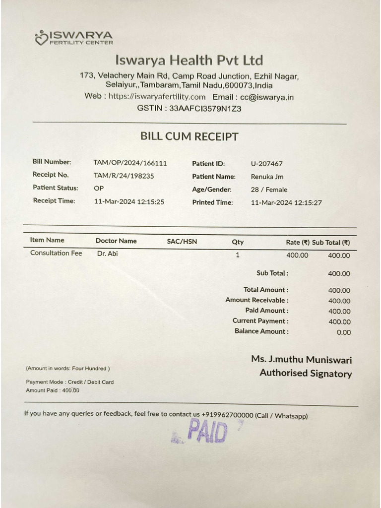 Bill Details | PDF