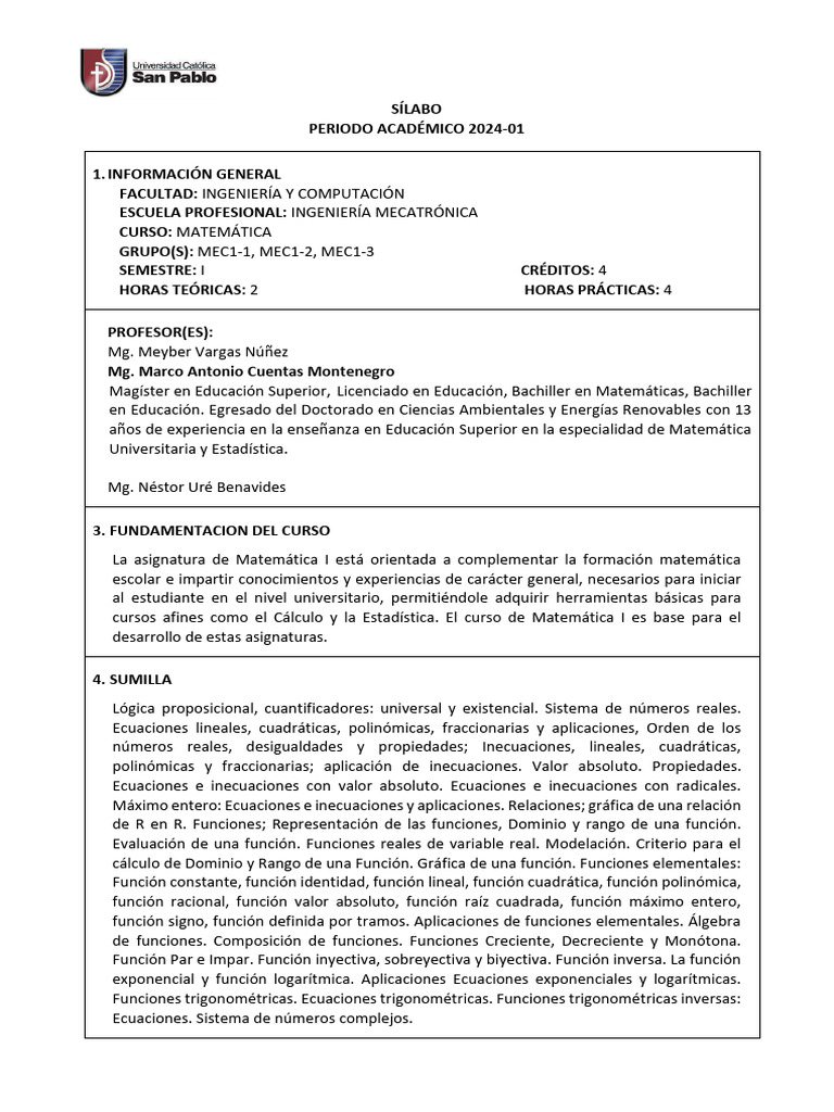 2024-01 Silabo MB Mec | PDF