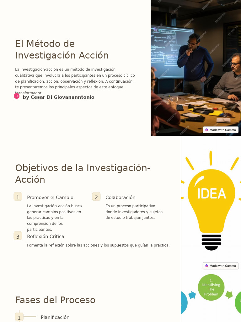 El Metodo de Investigacion Accion | PDF