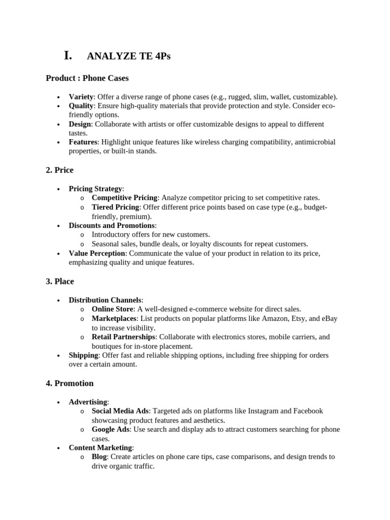 Analyze Te 4ps | PDF
