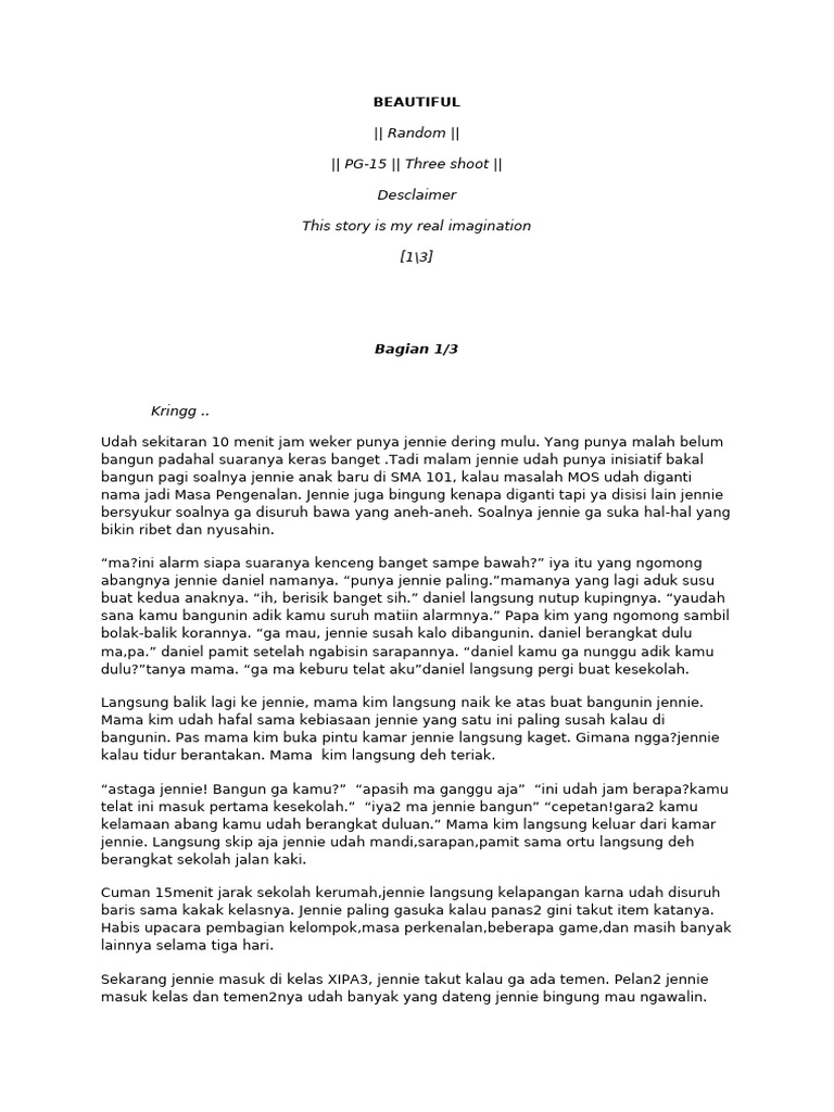Cerpen Ghaisa | PDF