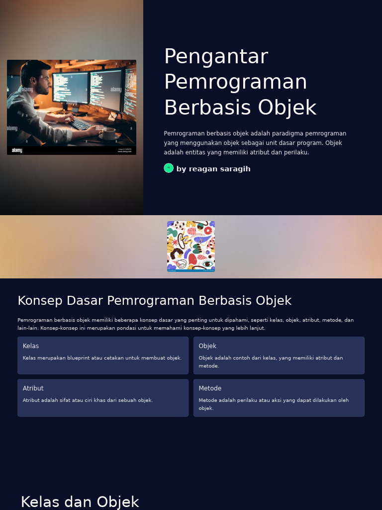 Pengantar Pemrograman Berbasis Objek | PDF