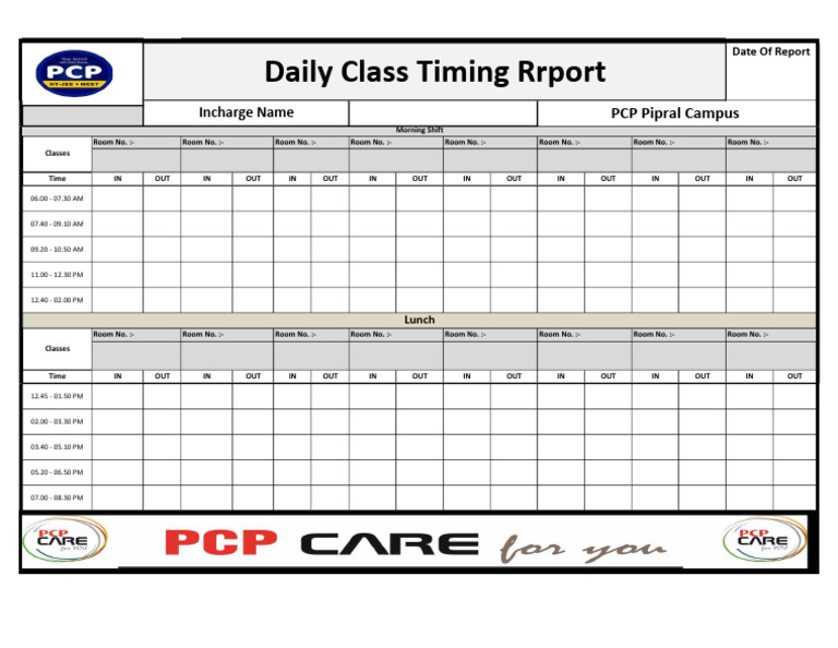 DCR Format | PDF