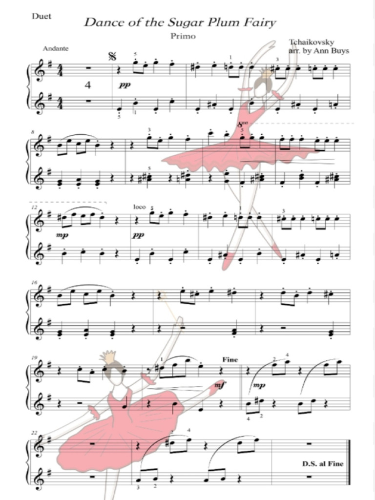 Tchaikovsky-Sugar Plum Fairy Dance | PDF