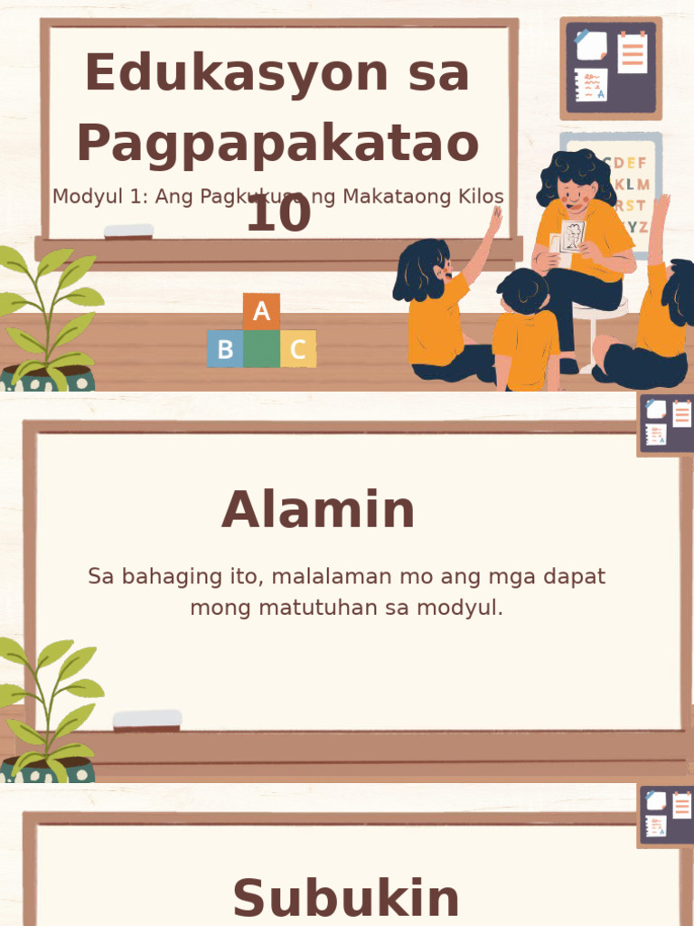 ESP 10 Q2 Modyul 1 | PDF