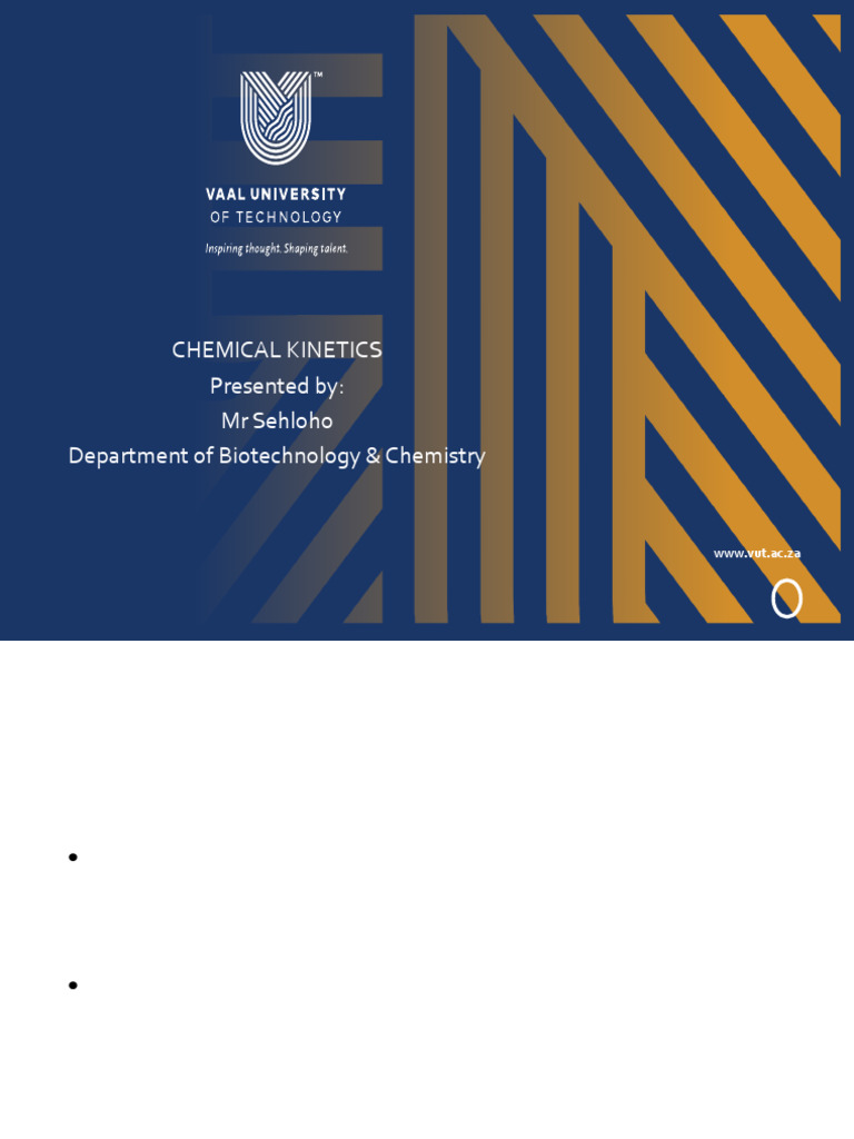 Learning Unit 2 Chemical Kinetics 2023 2 | PDF | Reaction Rate | Chemical Kinetics