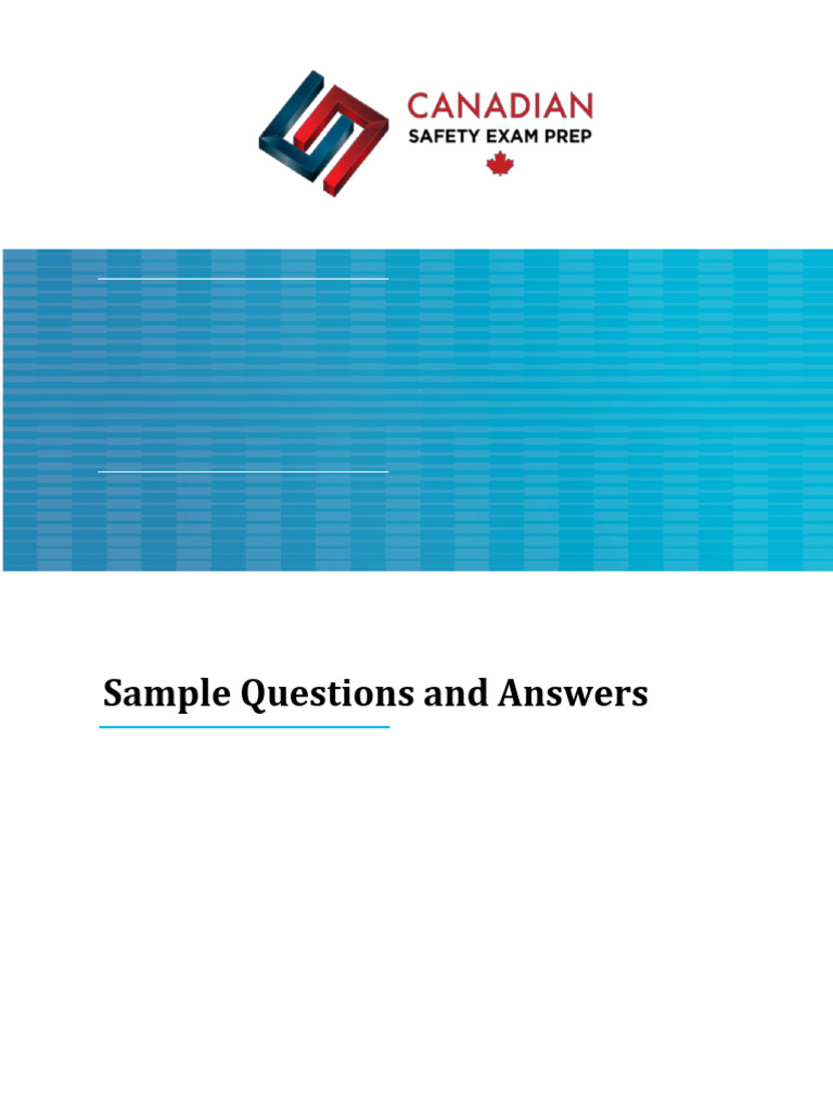 CRSP Sample Questions V1.0 | PDF