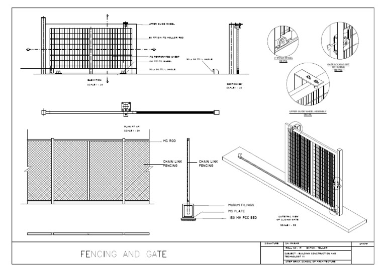 Fencing and Gates | PDF