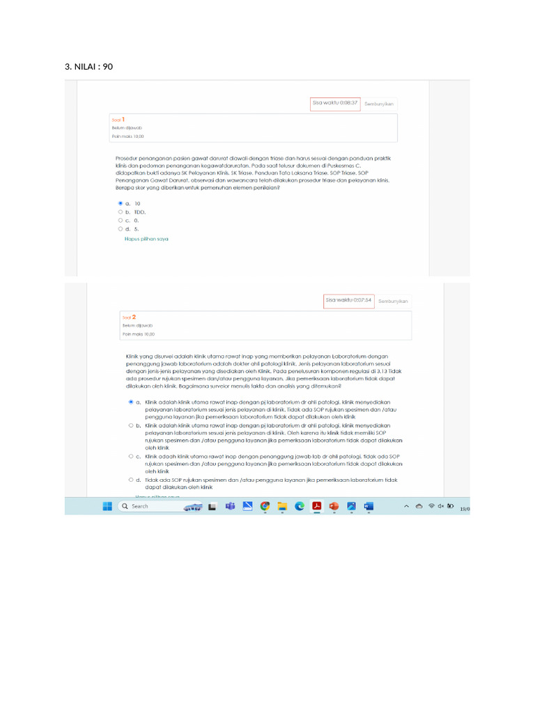 Kumpulan Hasil Uji Ukom | PDF