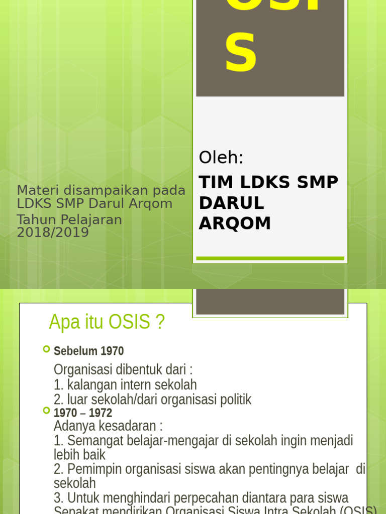 Materi Ldks Osis Pdf