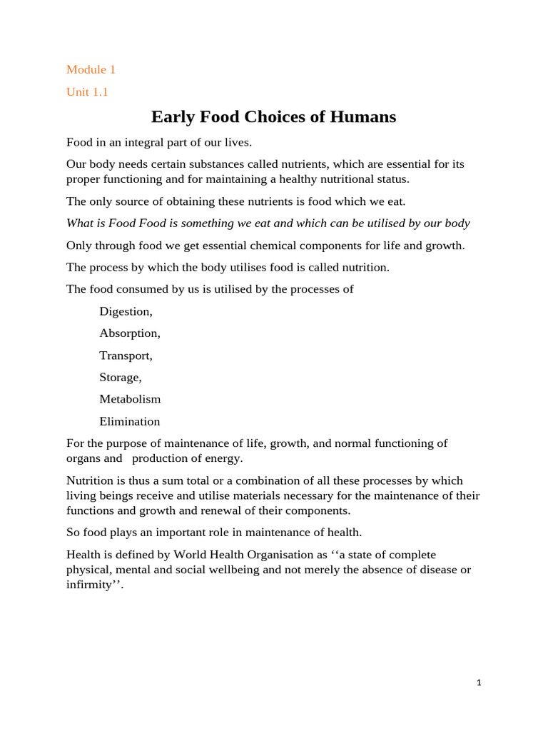 Flavours of The Past and Present Food | PDF