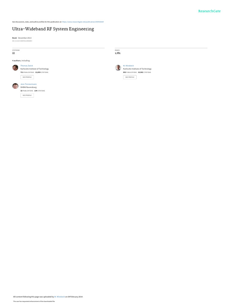 Uwb RF | PDF