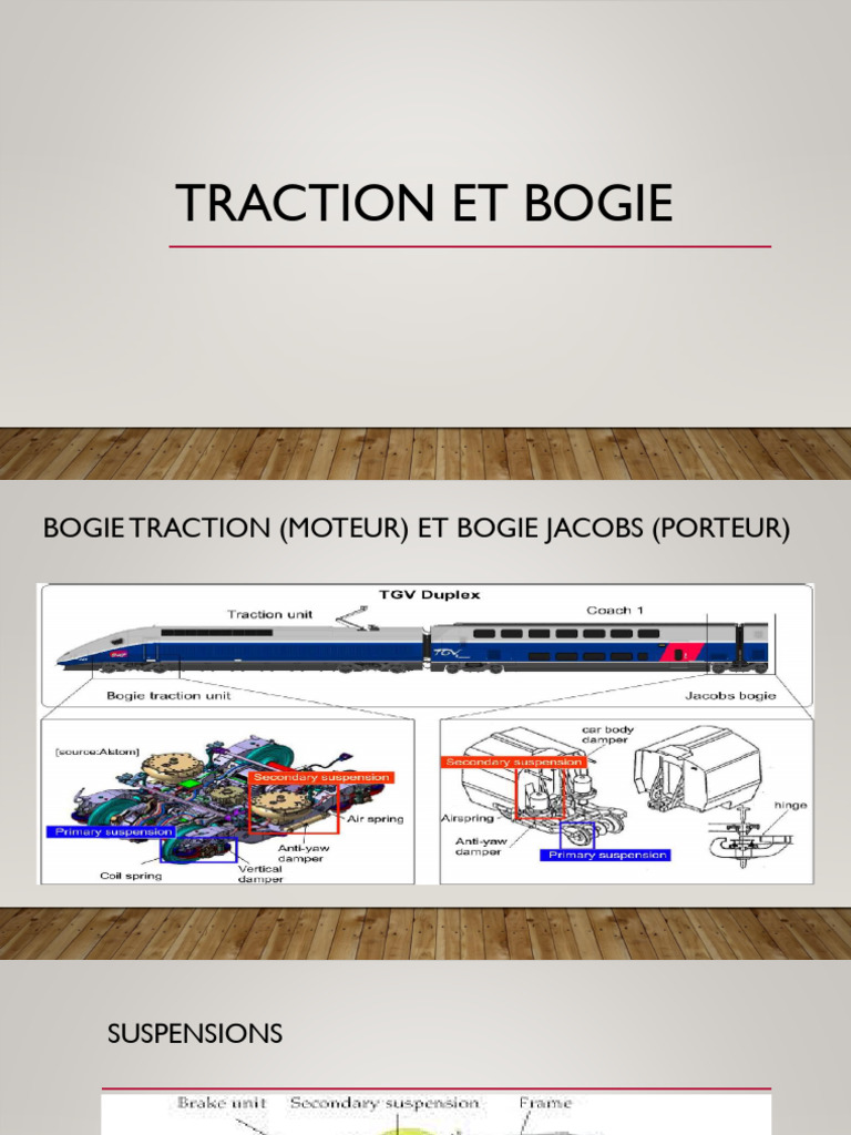 Traction et Bogie | PDF