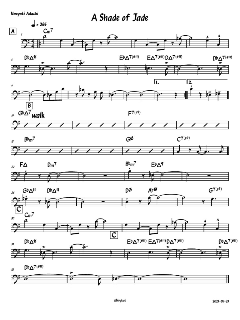 A Shade of Jade - Joe Henderson | PDF