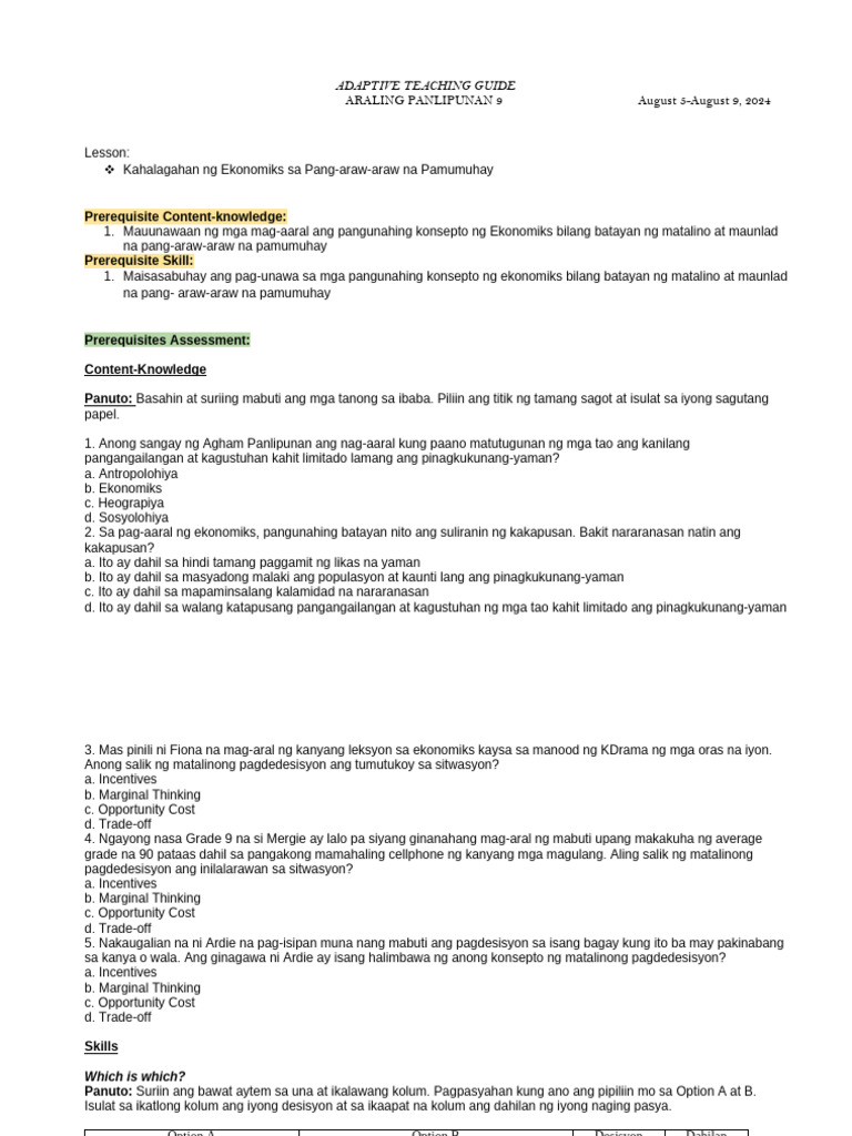 Ap9-Atg-Week 2 | PDF