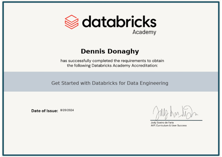 1511 - 3 - 759409 - 1724220347 - Databricks - Generic | PDF