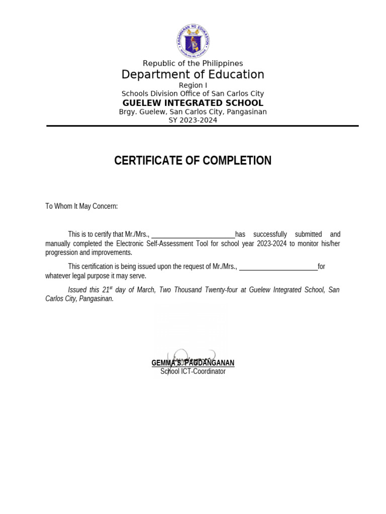 Certification Esat Jhs | PDF