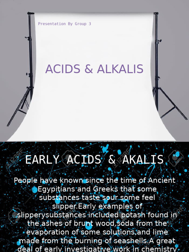 Acids & Alkalis | PDF