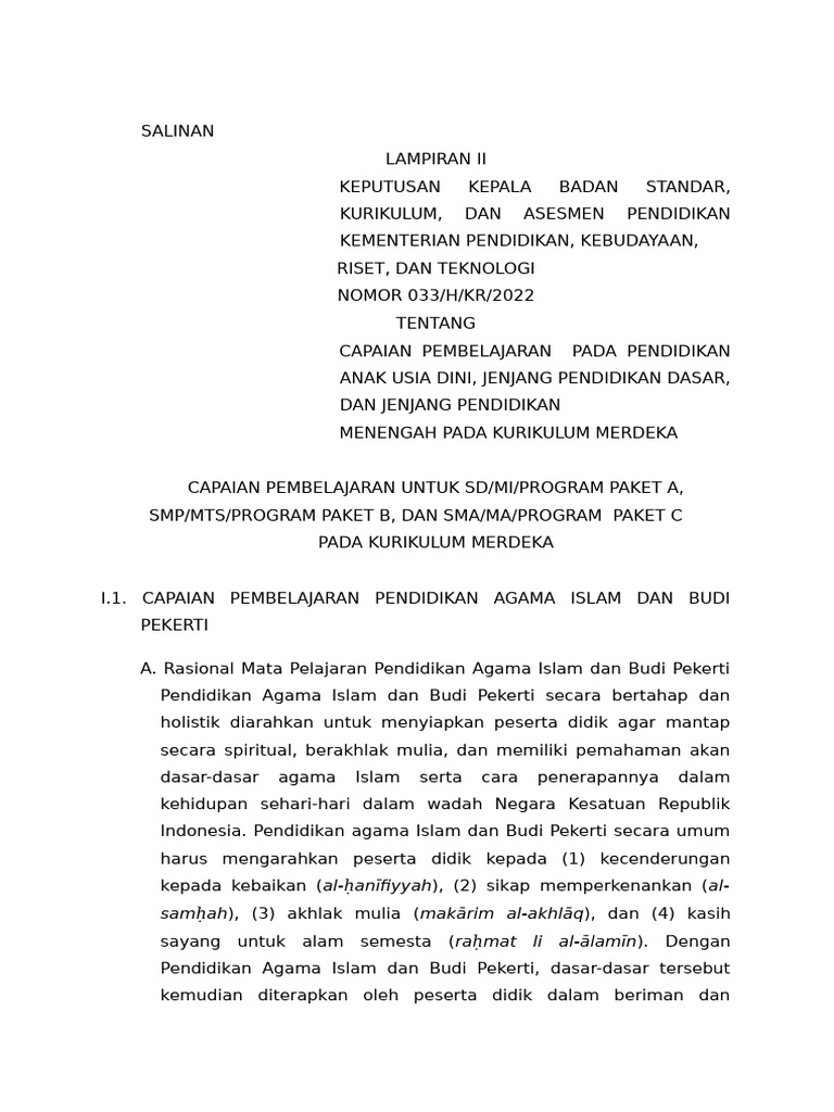 Lampiran Salinan CP | PDF