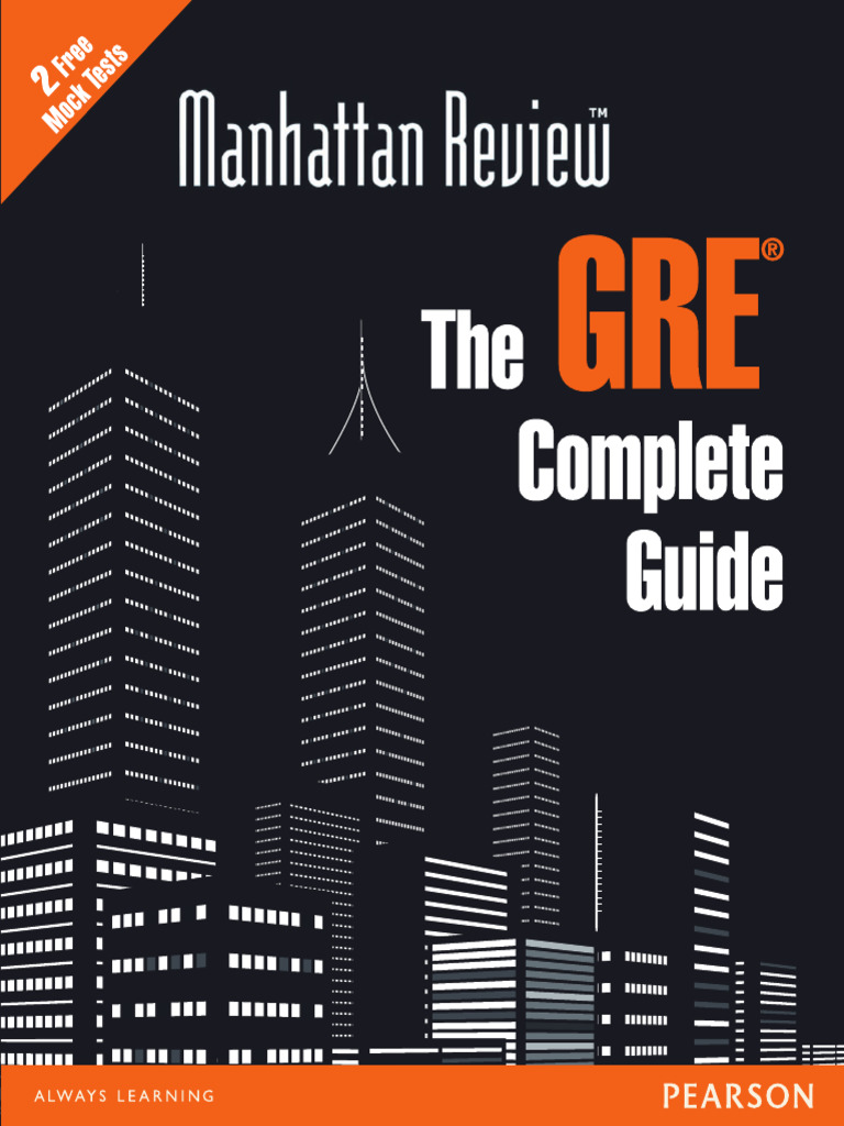 Manhattan Review The GRE Complete Guide | PDF