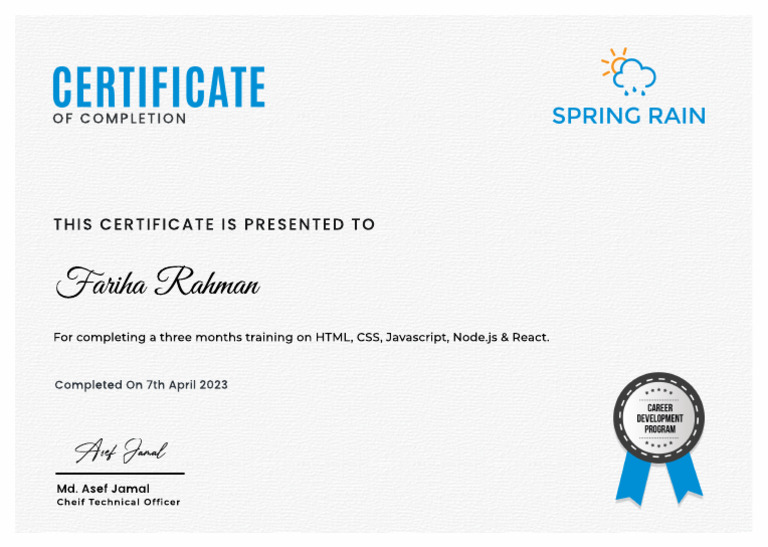 Fariha Rahman | PDF | Business