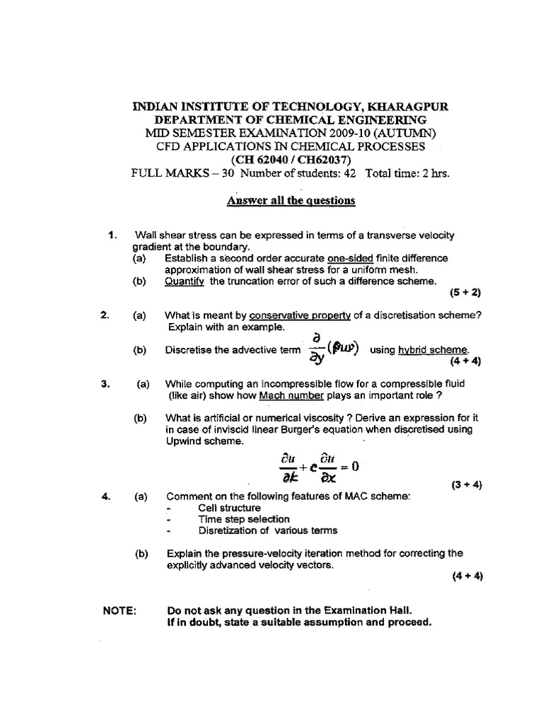 CFD Applications in Chemical Process | PDF