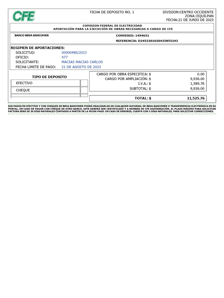 Ficha DF60000004862023CFE PDF2 | PDF