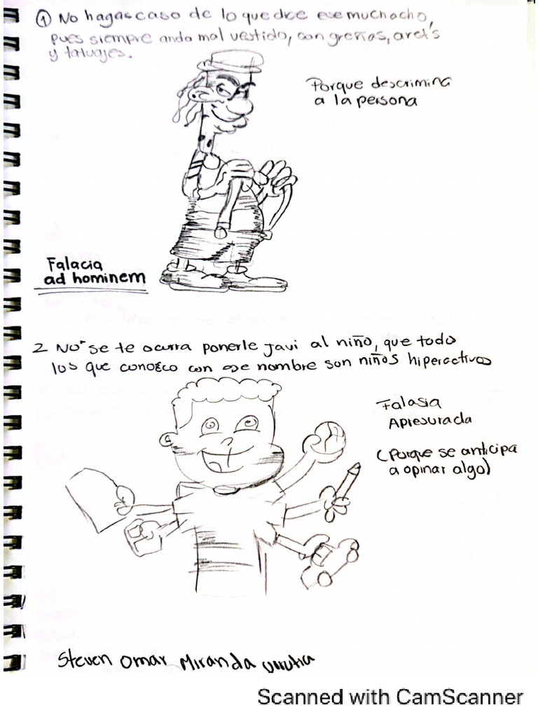 Semana 8 Acto Falacias Logica | PDF