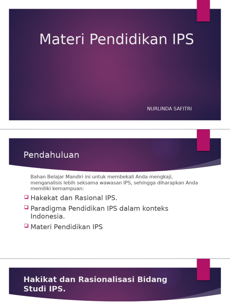Pendidikan Ips | PDF