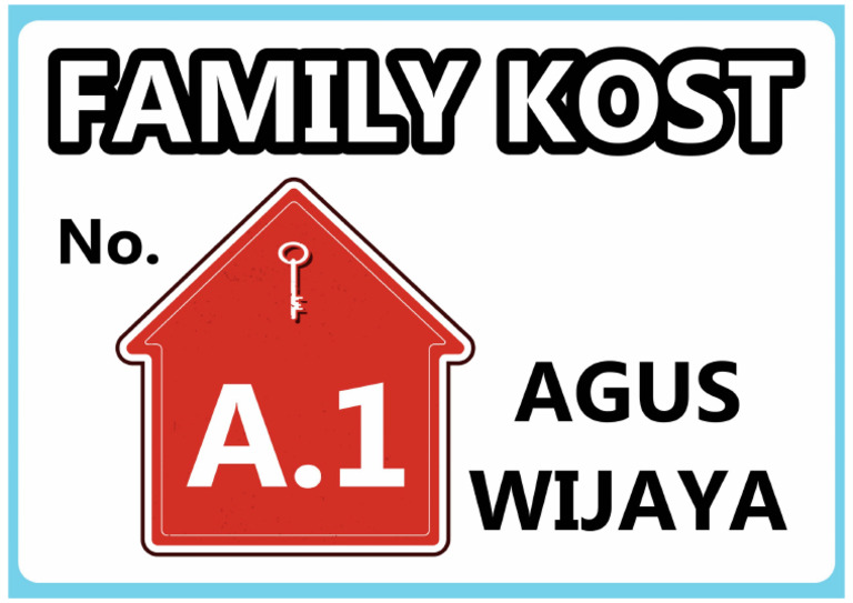 Nomor Kos P Agus Print | PDF